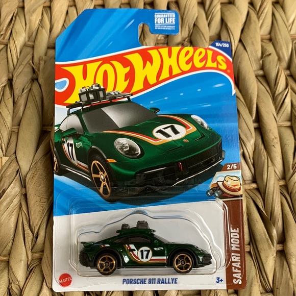 Toys | Porsche 911 Rallye Sports Car Hot Wheels Safari Mode Hotwheels ...